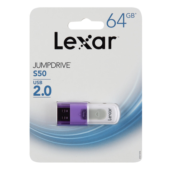 Флеш-память USB 64 Gb Lexar JumpDrive S50 (LJDS50-64GABEU) USB 2.0