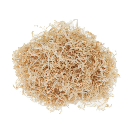 Стружка бумажная декоративная, Пастель, 100 гр, бежевый, Миленд, НБ ...