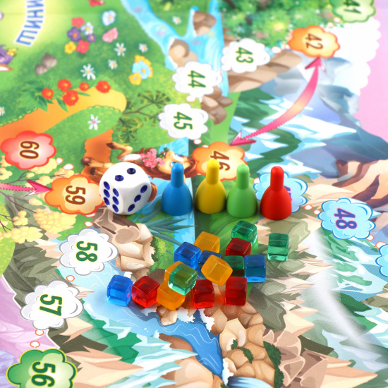 Игра настольная Лучшая ходилка Приключения пони Рыжий кот ИНЗ-3073