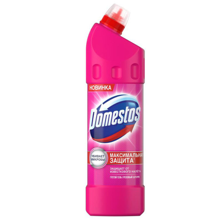 Средство для сантехники Domestos 1 литр Розовый шторм 67526368